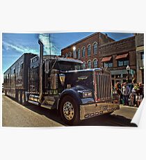 Semi Truck: Posters | Redbubble