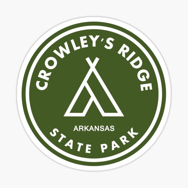 "Crowley's Ridge State Park Arkansas Tent" Sticker for Sale by bivenart ...