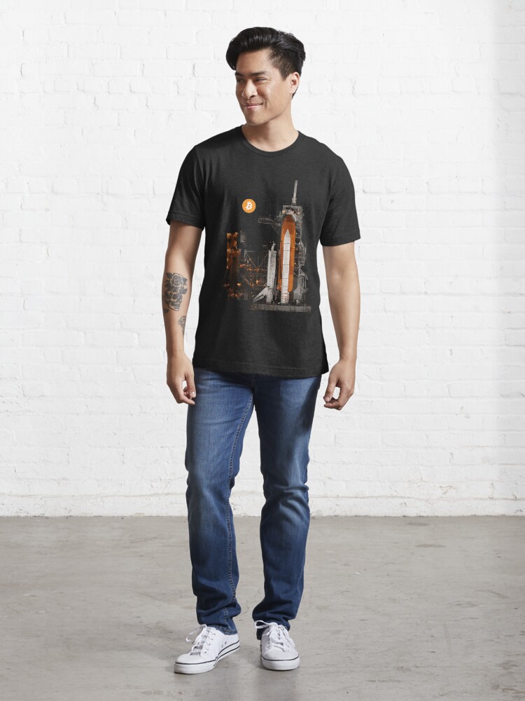 "Bitcoin T-Shirt - Crypto Shirt - Blockchain Shirt - Moon" T-shirt for ...