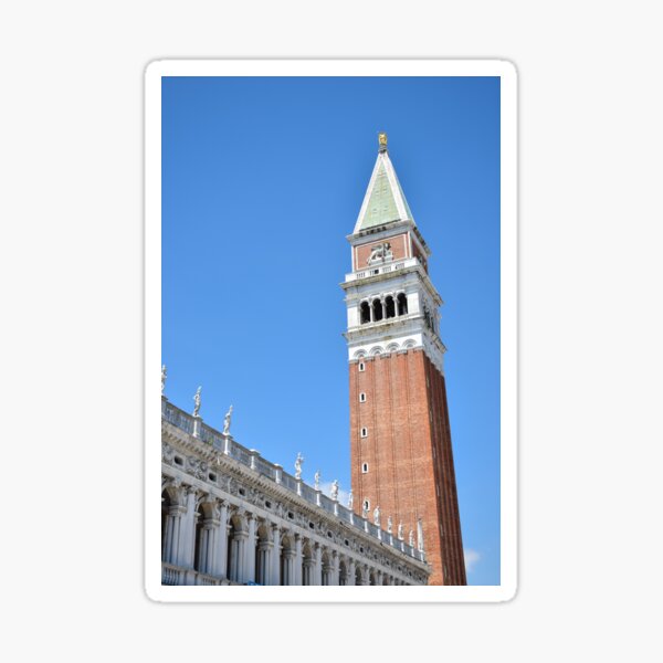 "Campanile di San Marco" Sticker for Sale by Luke Farmer | Redbubble