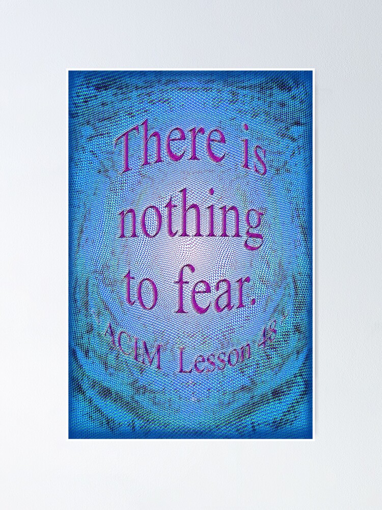 "ACIM - Lesson 48" Poster by ACIM-LOVE | Redbubble