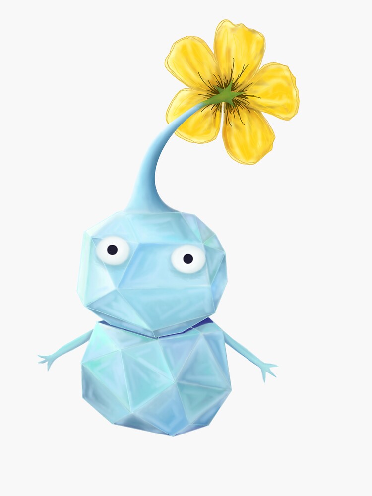 "Ice Pikmin" Sticker for Sale by MaybeSolis | Redbubble