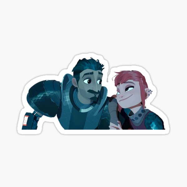 "nimona " Sticker for Sale by Wahbil Art | Redbubble