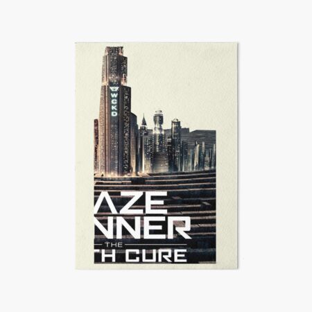 "maze runner the death cure WCKD" Art Board Print by bonjonodon | Redbubble