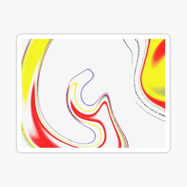 "Spiral" Sticker for Sale by waterfall-ink | Redbubble