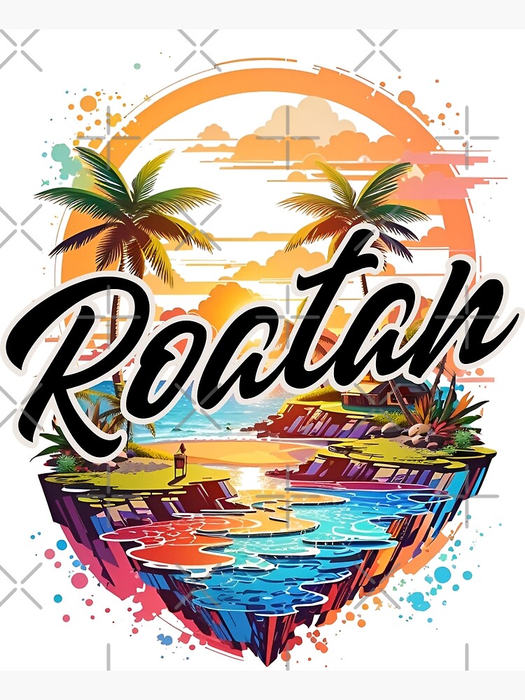 "Roatan Bay Islands Honduras" Poster for Sale by -Gustavo | Redbubble