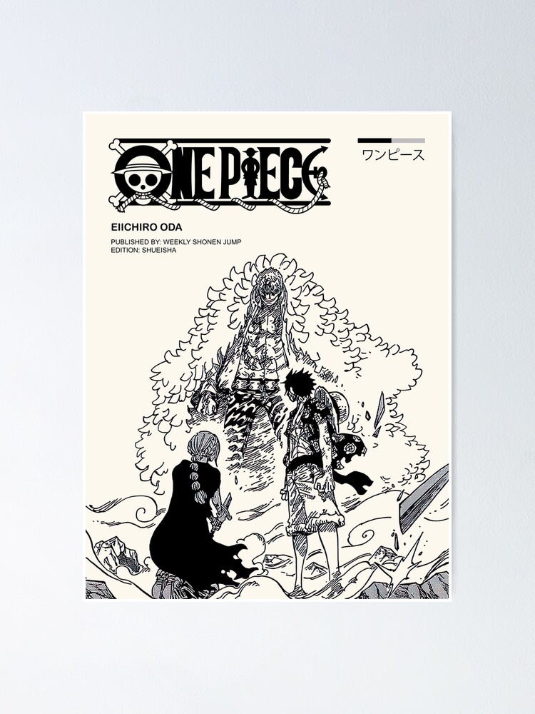 "One Piece Poster manga style - DOFLAMINGO's FALL" Poster by Softers ...
