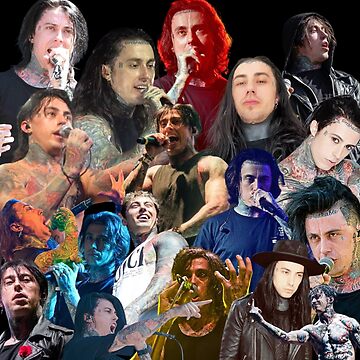 "ronnie radke photo collage" Sticker for Sale by T-shirtakStore | Redbubble