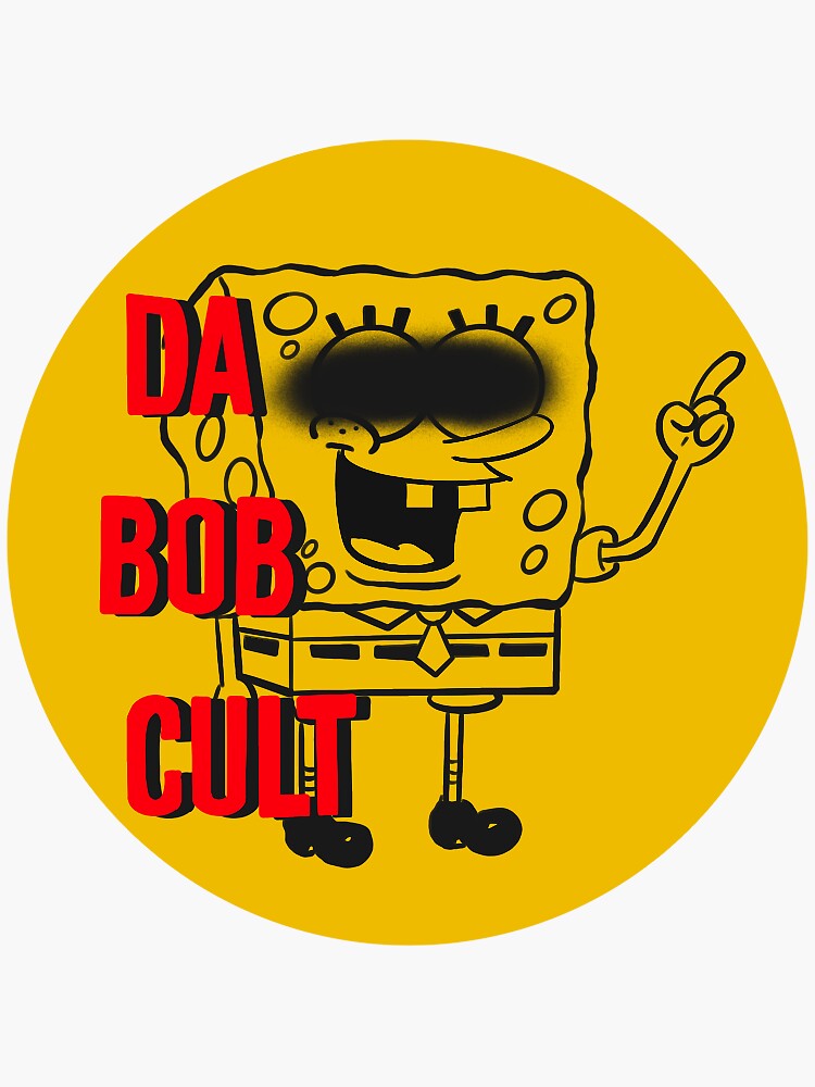 "Da Bob Cult" Sticker for Sale by stianma | Redbubble