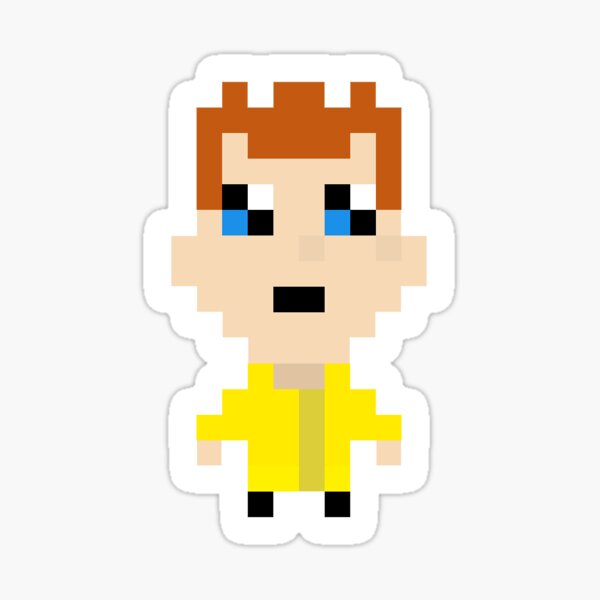 "The Bends Thom" Sticker for Sale by GirlsInThe80s | Redbubble