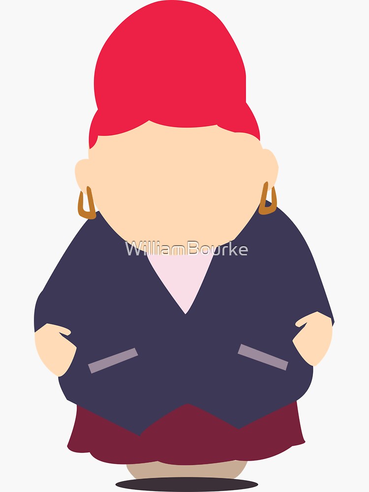 Sheila Broflovski South Park Sticker For Sale By Williambourke Redbubble