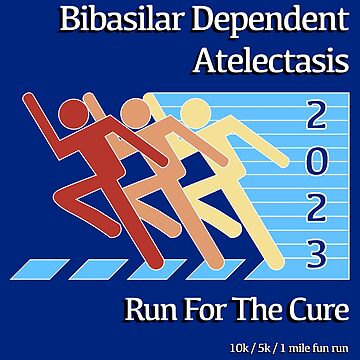 "Bibasilar Dependent Atelectasis - Run For The Cure" Essential T-Shirt ...
