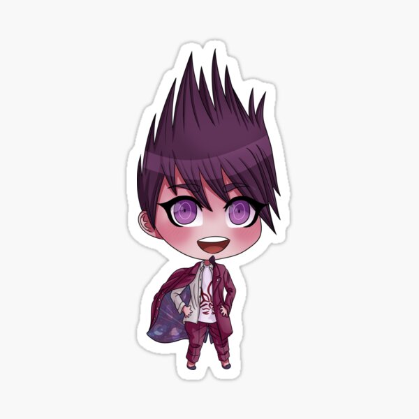 "DRV3 - Kaito Momota Chibi" Sticker by TabithaAbadeer | Redbubble