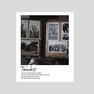 "Timeless - Taylor Swift" Sticker for Sale by nd-creates | Redbubble