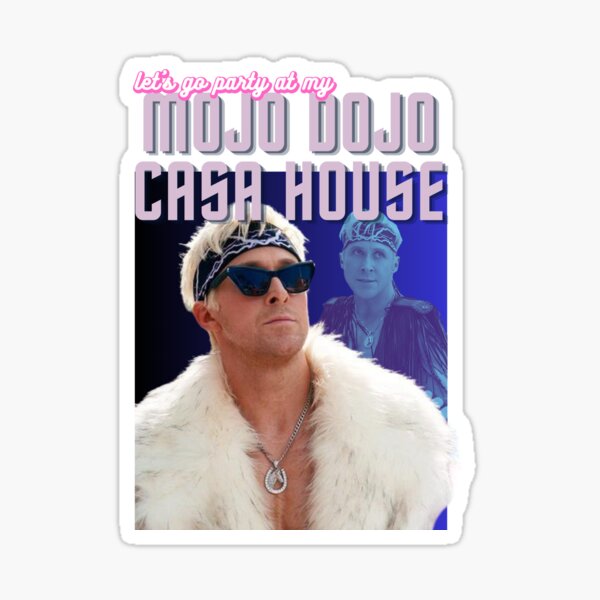 Pegatina for Sale con la obra «Mojo Dojo Casa Casa» de Chelsea Seashell ...