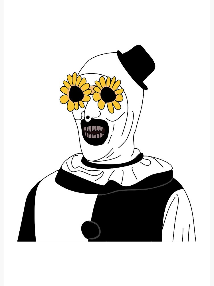 "Art the clown - Terrifier Classic " Art Board Print for Sale by ...
