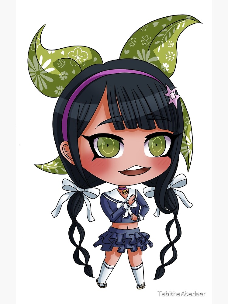 "DRV3 - Tenko Chabashira Chibi" Art Print by TabithaAbadeer | Redbubble