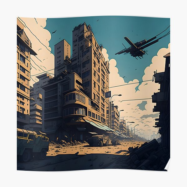 "City After War" Poster for Sale by imabbasanwar | Redbubble