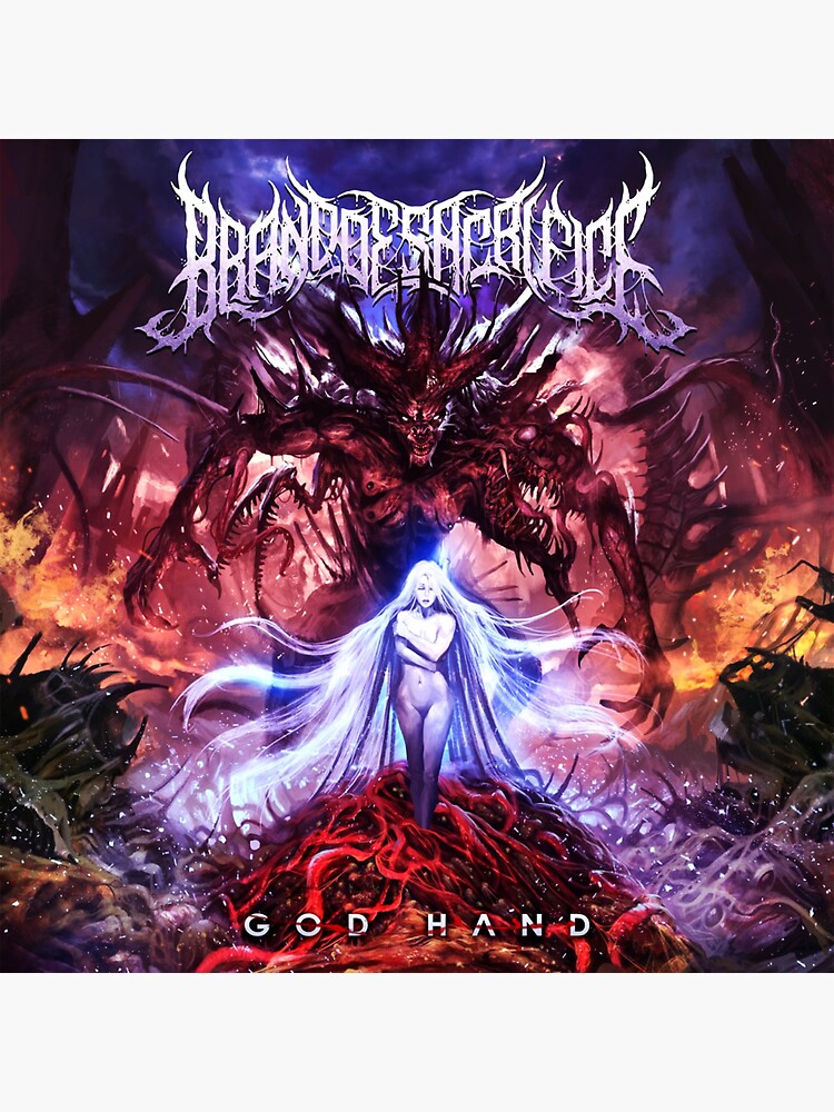 "Godhand Brand Of Sacrifice" Sticker for Sale by BryannaCarr55 | Redbubble