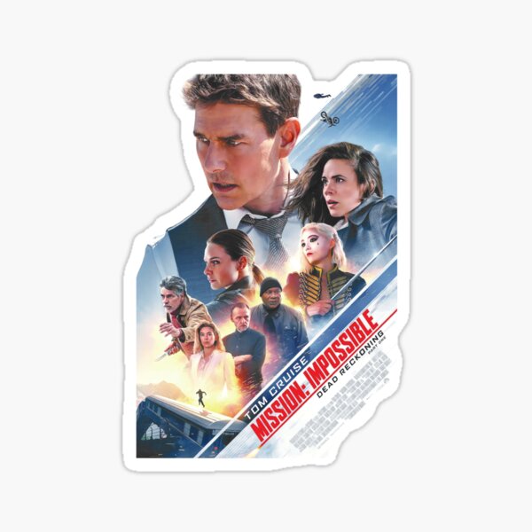"Mission Impossible 7" Sticker for Sale by HinmanJahaziel | Redbubble