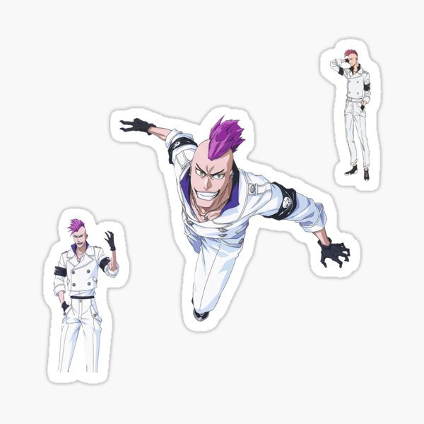 "Bazz-B Sticker Pack Vol.1" Sticker for Sale by AnimeStreetys | Redbubble