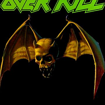 "Overkill Band" Sticker for Sale by ArthurBreton | Redbubble