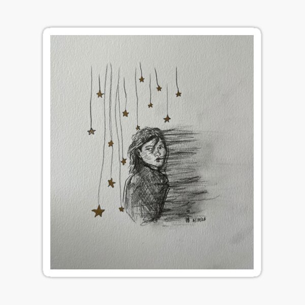 Star Girl Sticker For Sale By Saachi B Redbubble