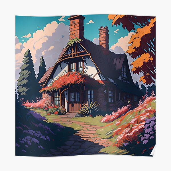"Farm House" Poster for Sale by imabbasanwar | Redbubble