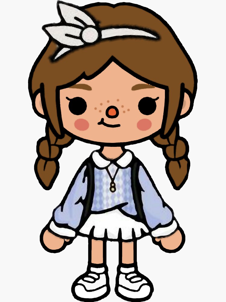 "toca life box - toca boca cute" Sticker for Sale by gudvibestees ...