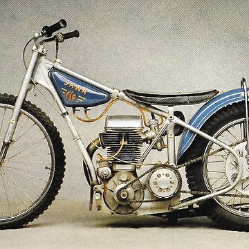 "1966 Jawa ESO Speedway Racing Motorcycle" Canvas Print for Sale by ...