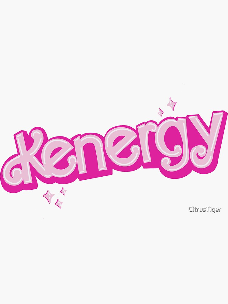 "The Kenergy" Sticker for Sale by CitrusTiger | Redbubble