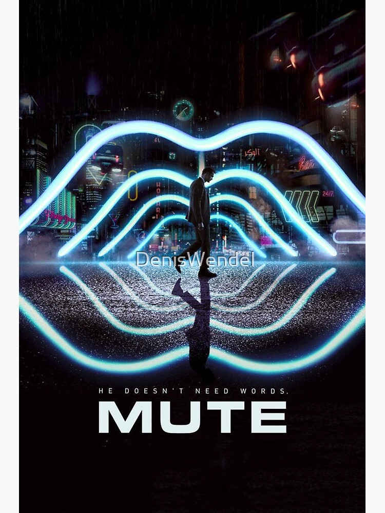 Poster « muet », par DenisWendel | Redbubble