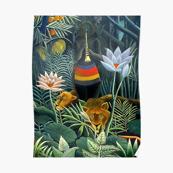"Henri Rousseau Painting" Poster for Sale by ballardderick | Redbubble