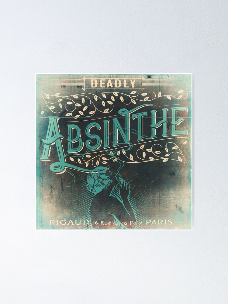 "Absinthe Vintage Label" Poster for Sale by mindydidit | Redbubble