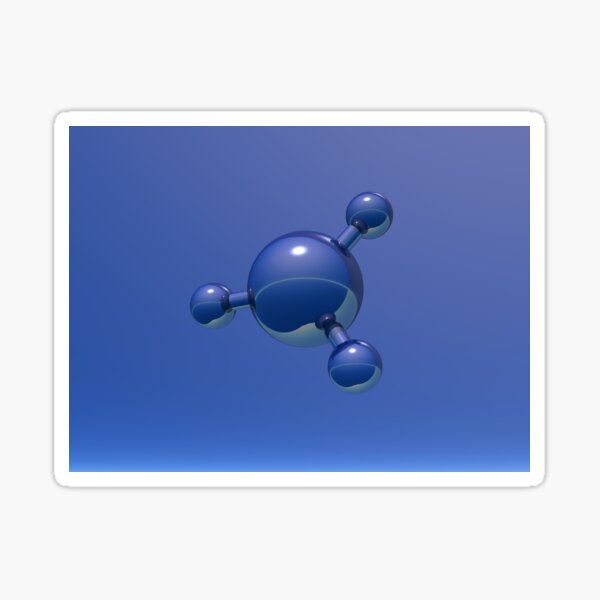"molecules" Sticker for Sale by drizzd | Redbubble