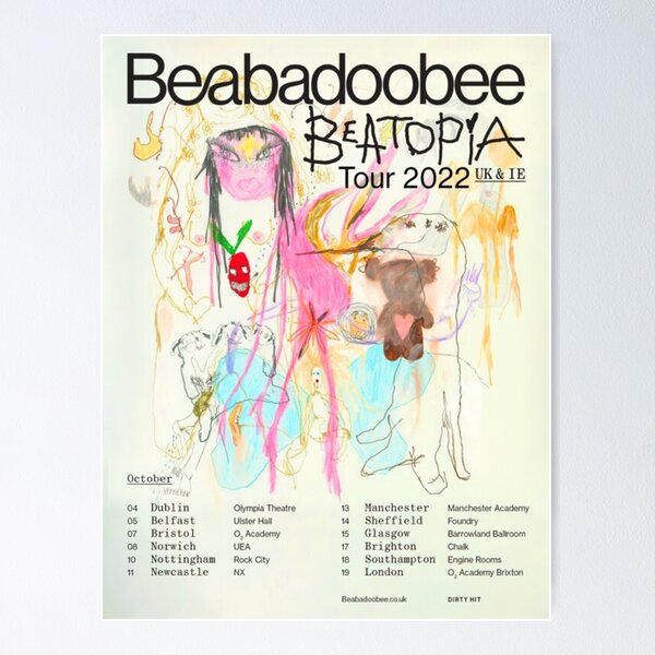 "Beabadoobee Beatopia" Poster for Sale by francesthrift | Redbubble