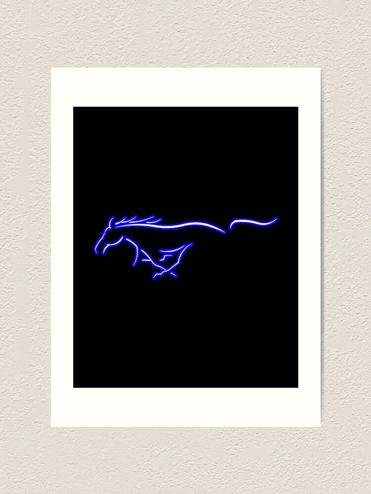 Blue Mustang Logo New 2025 Ford Mustang Dark Horse Fastback In Aurora