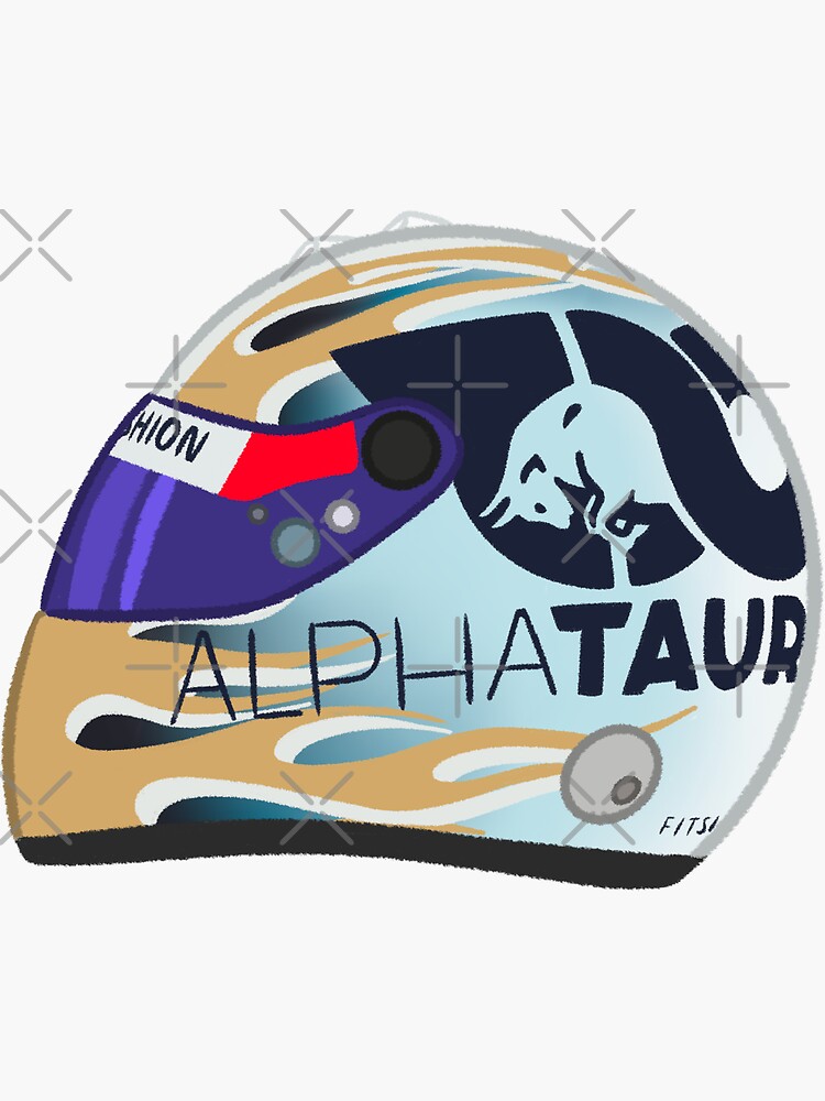 "Daniel Ricciardo 2023 Helmet " Sticker for Sale by OriDraws | Redbubble