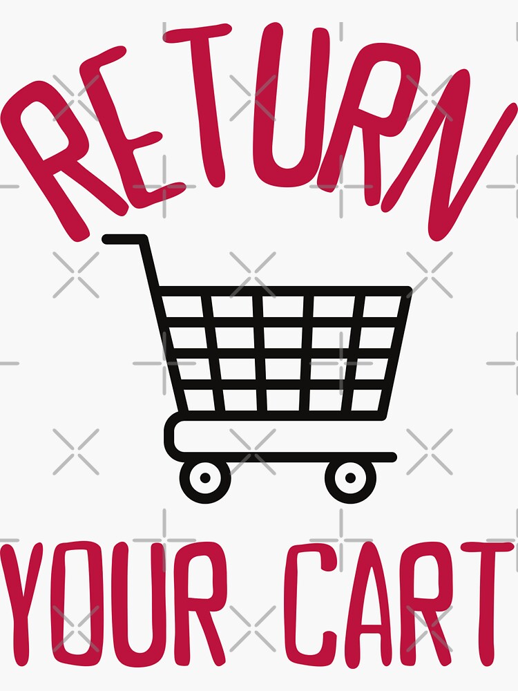 "Cart Narcs " Sticker for Sale by BukovskyART | Redbubble