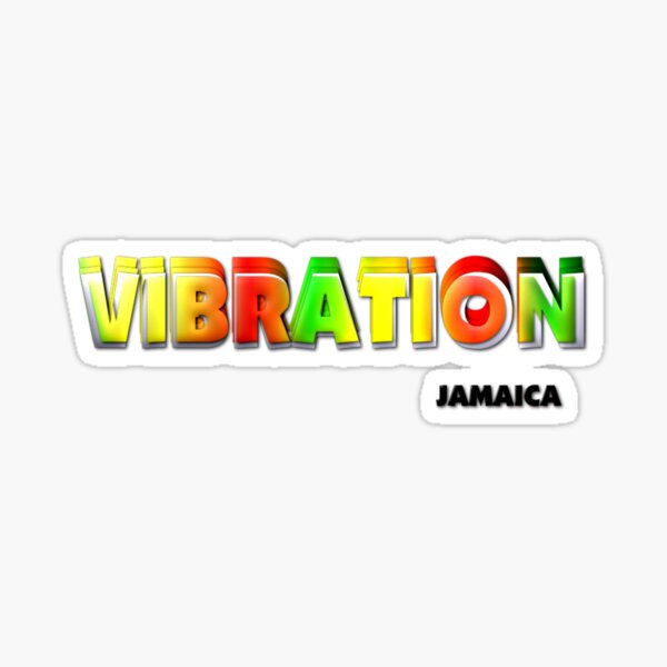 "Vibration" Sticker by Demandmydesigns | Redbubble