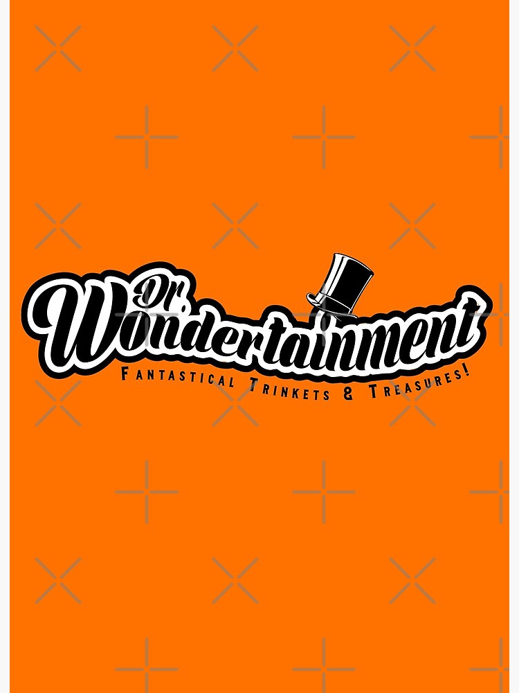 "Dr. Wondertainment Logo" Art Board Print for Sale by TheVolgun | Redbubble