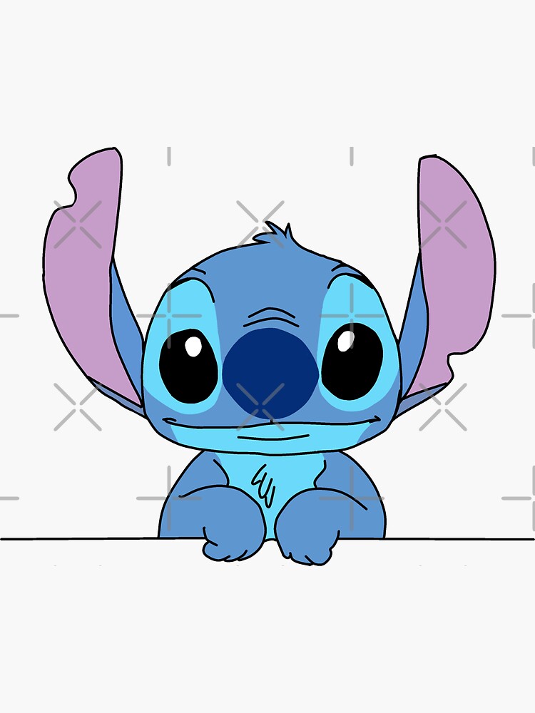 "Cute Stitch" Sticker for Sale by Yzaa | Redbubble
