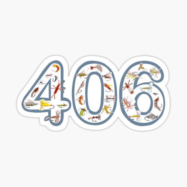 "406 Flies" Sticker for Sale by boberweiser | Redbubble