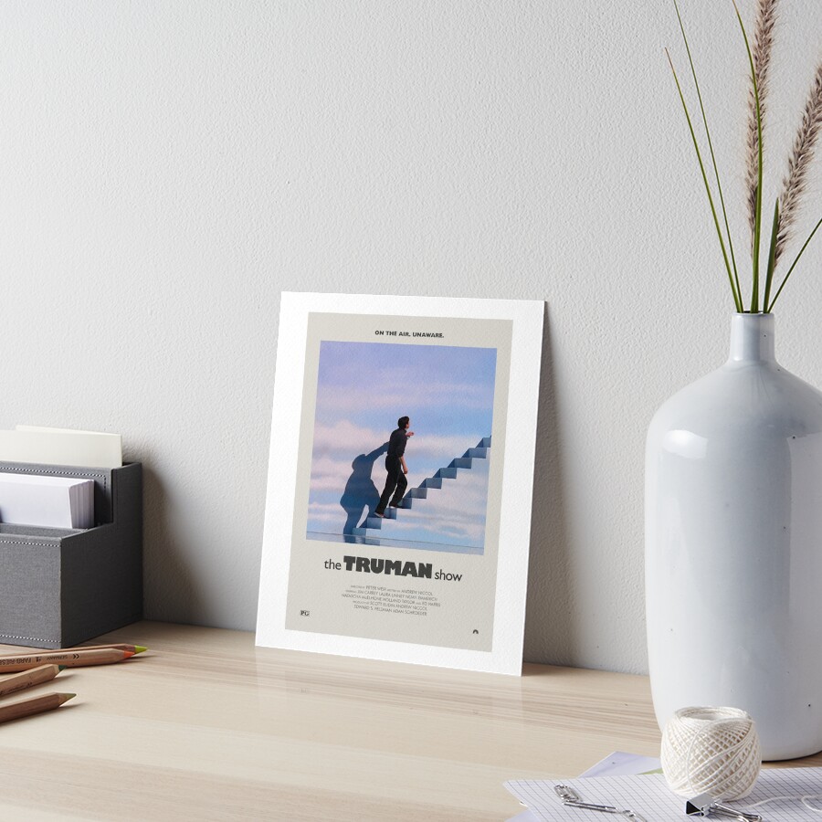"The Truman Show Minimalist Poster " Poster for Sale by dowlingneda ...