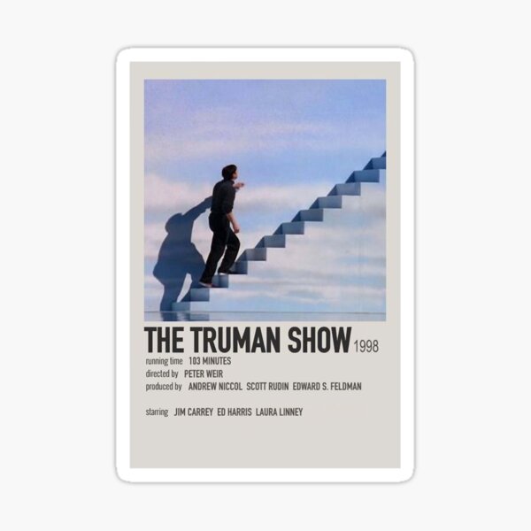 "The Truman Show Movie" Sticker for Sale by dowlingneda | Redbubble