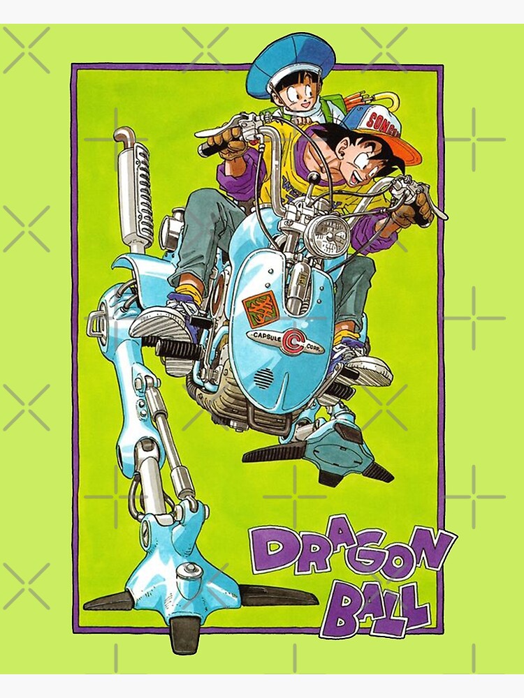 "Goku and Gohan on a robot" Poster for Sale by ersindesign | Redbubble