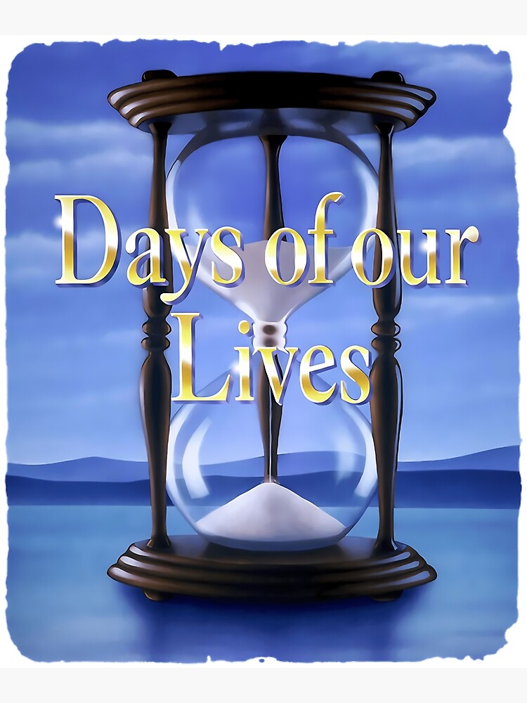 "Days of Our Lives Soap Opera " Poster for Sale by edvllvokki89 | Redbubble
