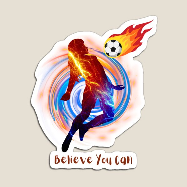 "Female Soccer Player, SOCCER GIRL,Soccer Star" Magnet for Sale by ...