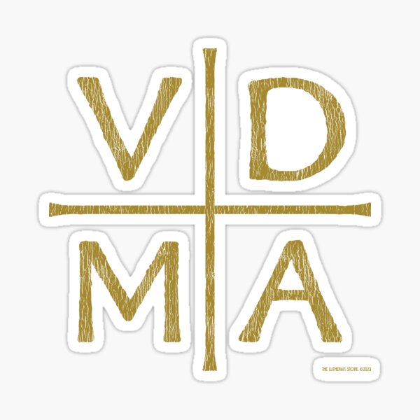 "Lutheran Reformation Cross Symbol" Sticker for Sale by LutheranStore ...