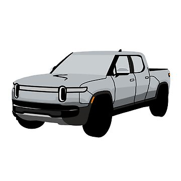 "Rivian Truck" Sticker for Sale by soapboxturtles | Redbubble